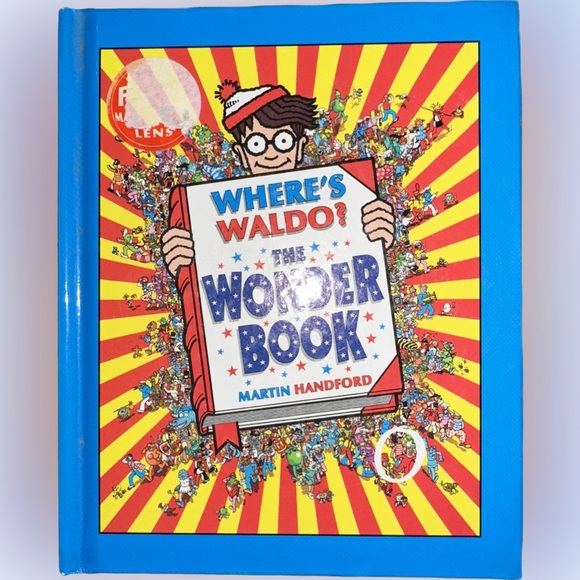 Other | Wheres Waldo The Wonder Book 1997 Missing Magnifying Glass ...
